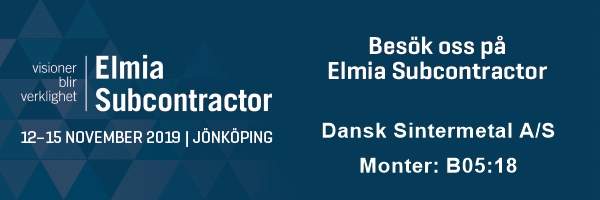 Sintermetal - pulvermetallurgi - sinterstål - Dansk Sintermetal